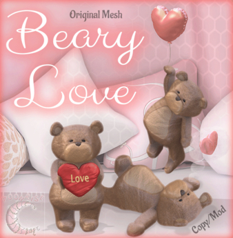 Second Life Marketplace - -:MoonRise:- Beary love FATPACK